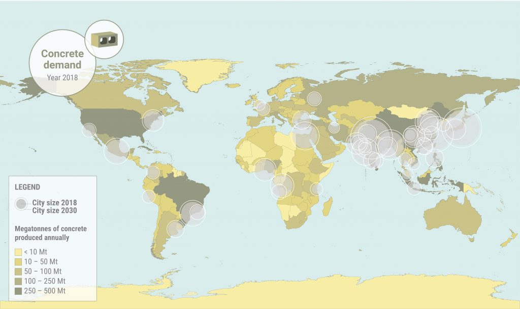 Rethinking concrete to build more sustainable cities